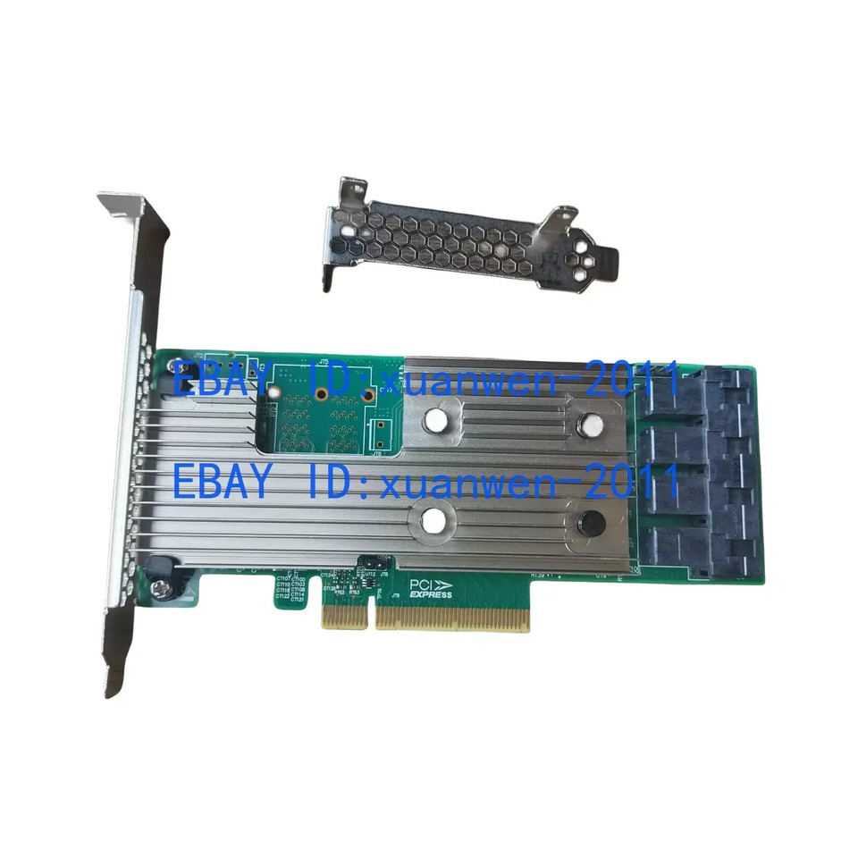LSI 9305-16i SATA SAS 12Gbs RAID Controller PCIe 3.0 x8 IT-Mode 4* SFF ...