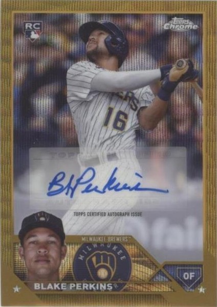 2023 Topps Chrome Update Series - Autographs Gold Wave Refractor #AC ...