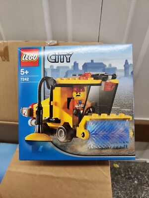 LEGO CITY 7242 Street Sweeper Retired Rare 2005 New Sealed Box Ware ...