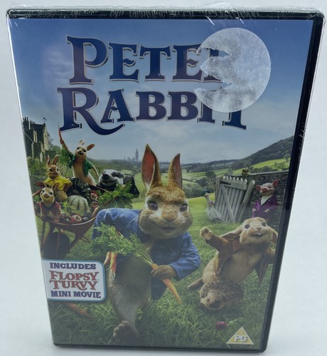 Peter Rabbit - New & Sealed DVD - Includes Flopsy Turvy Mini Movie ...