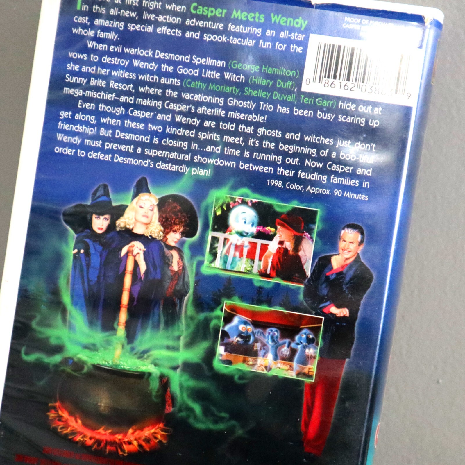 Casper Meets Wendy VHS (1998) starring Hilary Duff | Plastic Clamshell ...