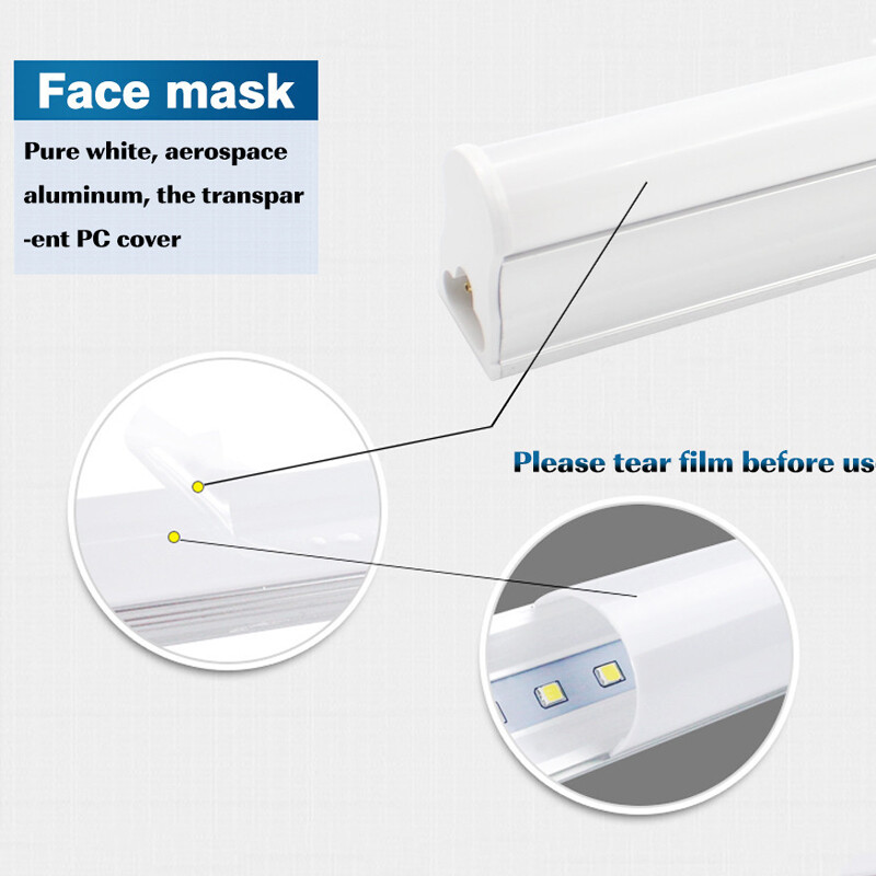 T5 LED Tube Light 4W 300mm 8w 600mm DC12-24v led lighting tubes 1ft 2ft ...