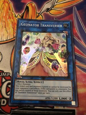 Geonator Transverser - OP16-EN010 - Super Rare - Unlimited Edition x1 ...