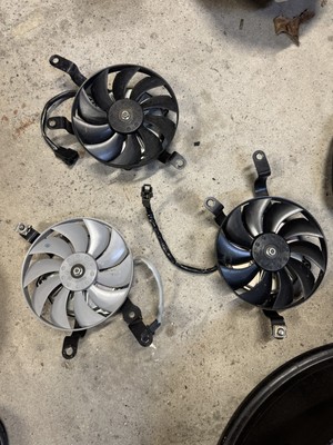 08 16 Yamaha YZF R6 OEM Radiator Fans Cooling | eBay
