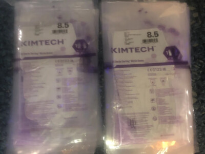 Sterile Sterling Nitrile Gloves KIMTECH Pure G3 Size 8.5 12” 240 pairs ...