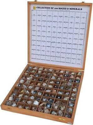 100 Rare Rocks & Minerals Collection Kit !!!!.. | eBay