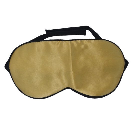Sleep Eye Masks, Comfortable Natural Silk, Ultra Soft & Light (Gold ...