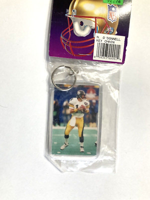 Vintage Photo File Neil O'Donnell Steelers Key Chain New | eBay
