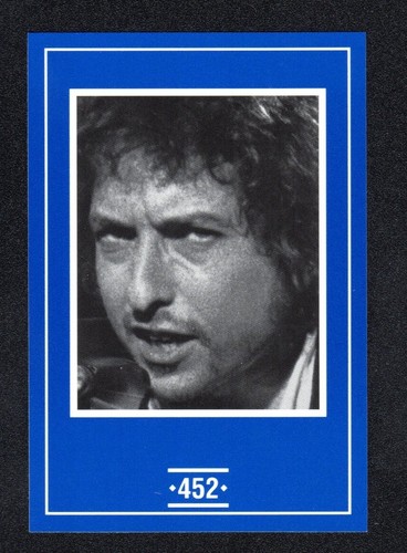 Bob Dylan Singer 1991 Face To Face Game Famous Celebrity Card | eBay