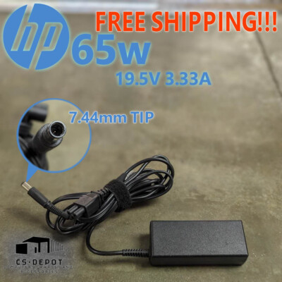 Genuine HP 65W AC Adapter EliteDesk Desktop Mini 705 800 G2 G3 G4 Power ...