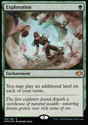 Exploration FOIL - Version 1 | NM/M | Dominaria Remastered | Magic MTG ...