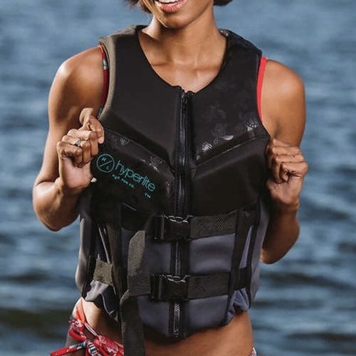 Hyperlite Women's Life Vest USCG Approved Mediumblack/grey for sale ...