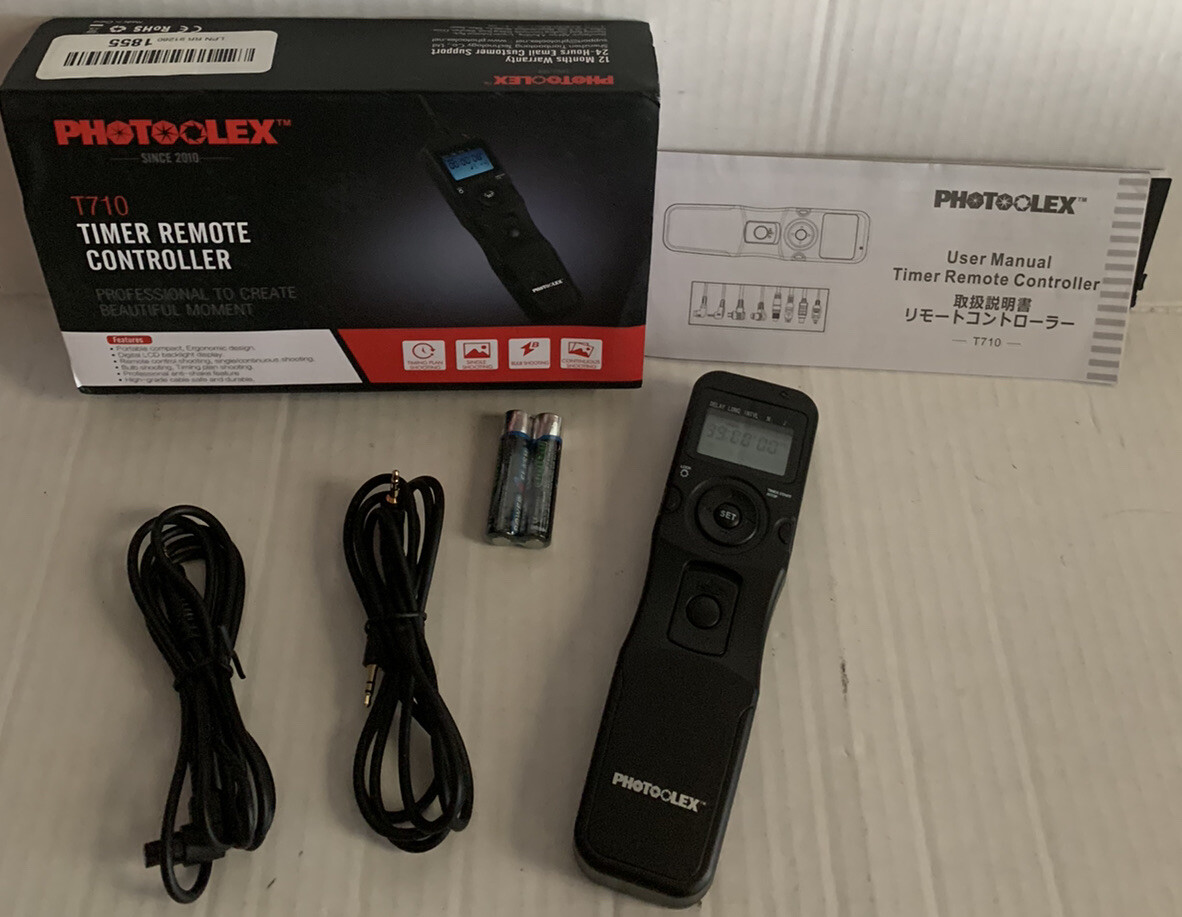PhotoLex Timer Remote Control T710 | eBay