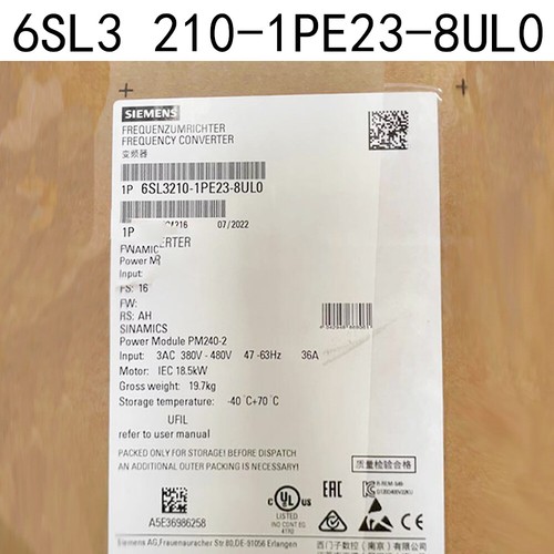 New Siemens 6SL3210-1PE23-8UL0 6SL32101PE238UL0 SINAMICS PM240-2 ...