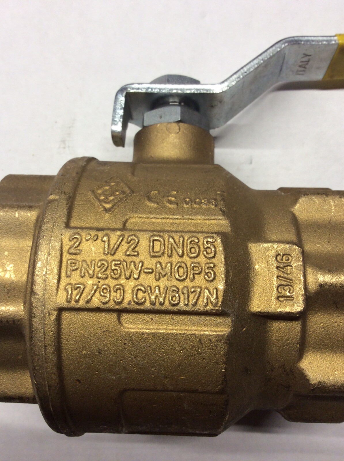Ball Valve 2-1/2” DN65 PN25W-MOP5 17/90 CW617N 150 WSP NEW | eBay