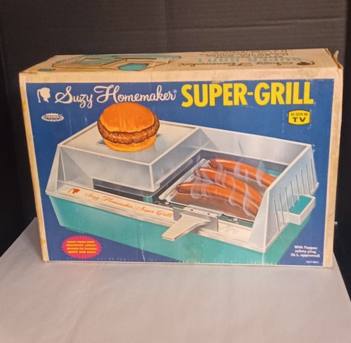 Vintage 1966 Suzy Homemaker Super-Grill by Topper Toys Working w ...