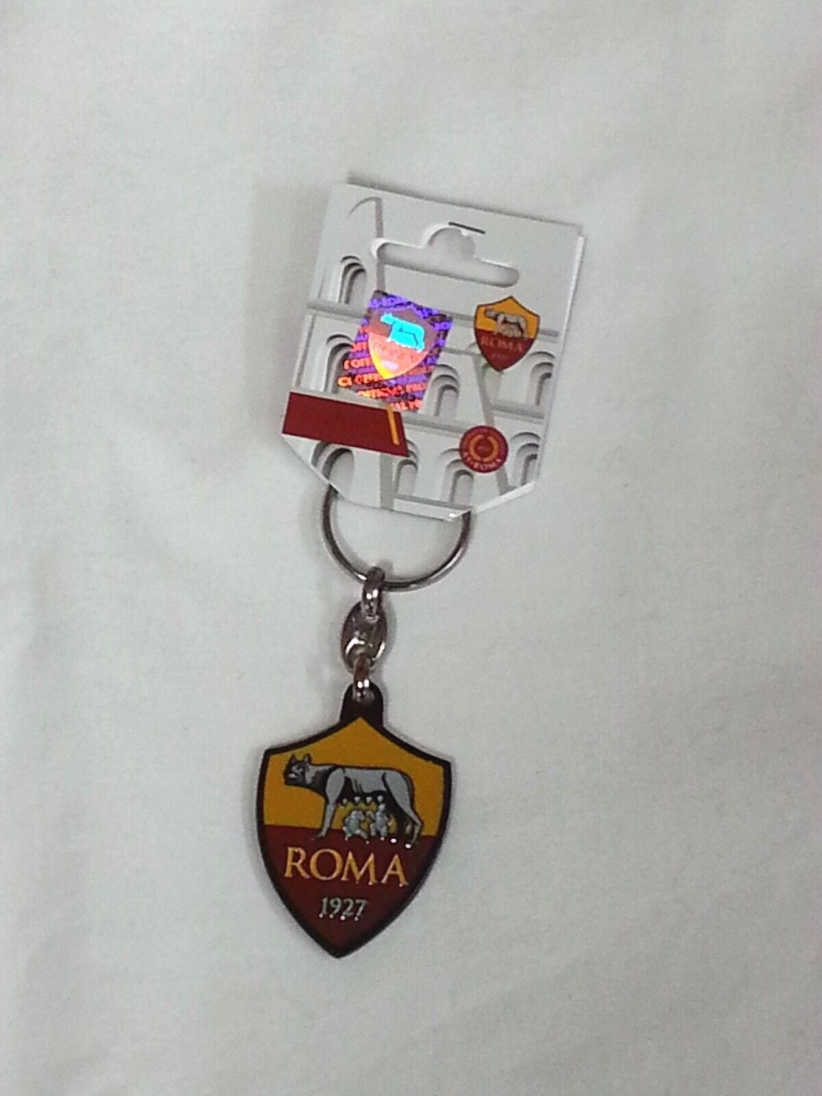 Keychain Roma Official Product Gift Idea Fan Ultras Romanista Romano | eBay