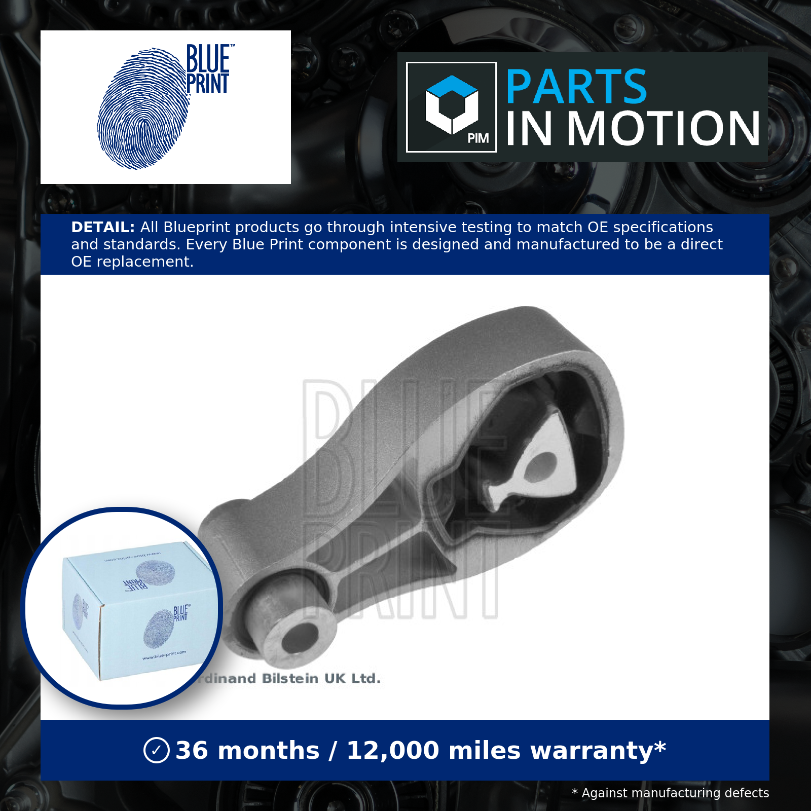 MOUNTING ENGINE ADU178005 FOR M132.930/910 1.0L OM660.950/951 0.8L 3cyl ...