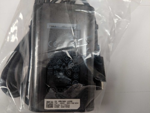 Dell 45W AC Adapter Charger USB-C Type C XPS 13 9365 9370 9380 9300 ...