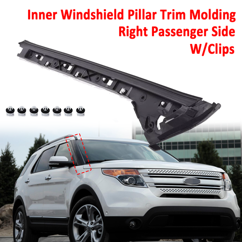 Right Side Windshield A-Pillar Molding INNER Trim For 2011-2019 Ford ...