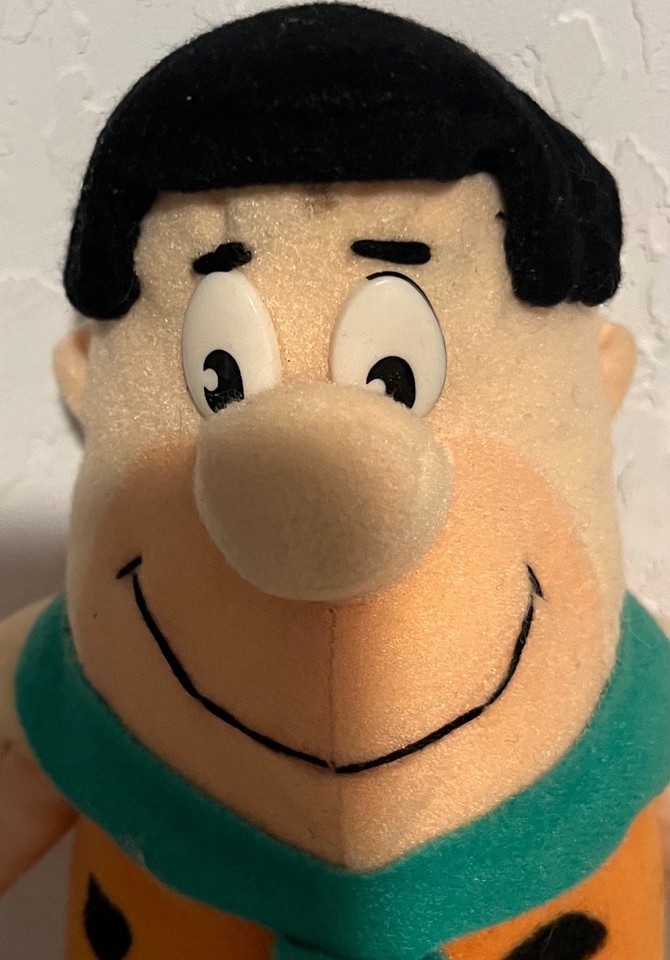 FRED FLINTSTONE DOLL Hanna Barbera Plush Figure | eBay