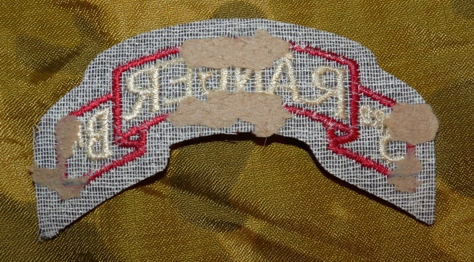 WW2 USA 3rd Ranger Battalion Embroidered Scroll Shoulder Patch (repro ...