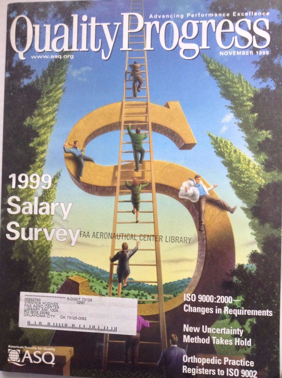 Quality Progress Magazine 1999 Salary Survey November 1999 FAL ...
