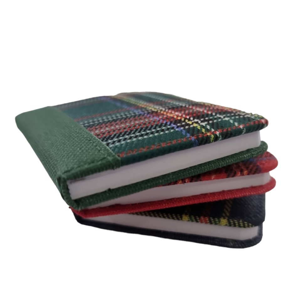 2026 Tartan Pocket Diary Week To View Cloth Planner Organiser Full Year ...