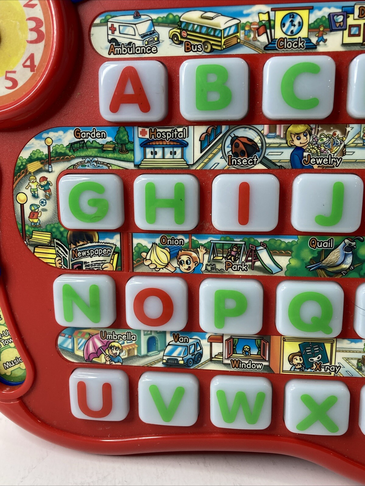 VTech Alphabet Town Touch & Discover ABC Count Spell Phonics - 8 ...