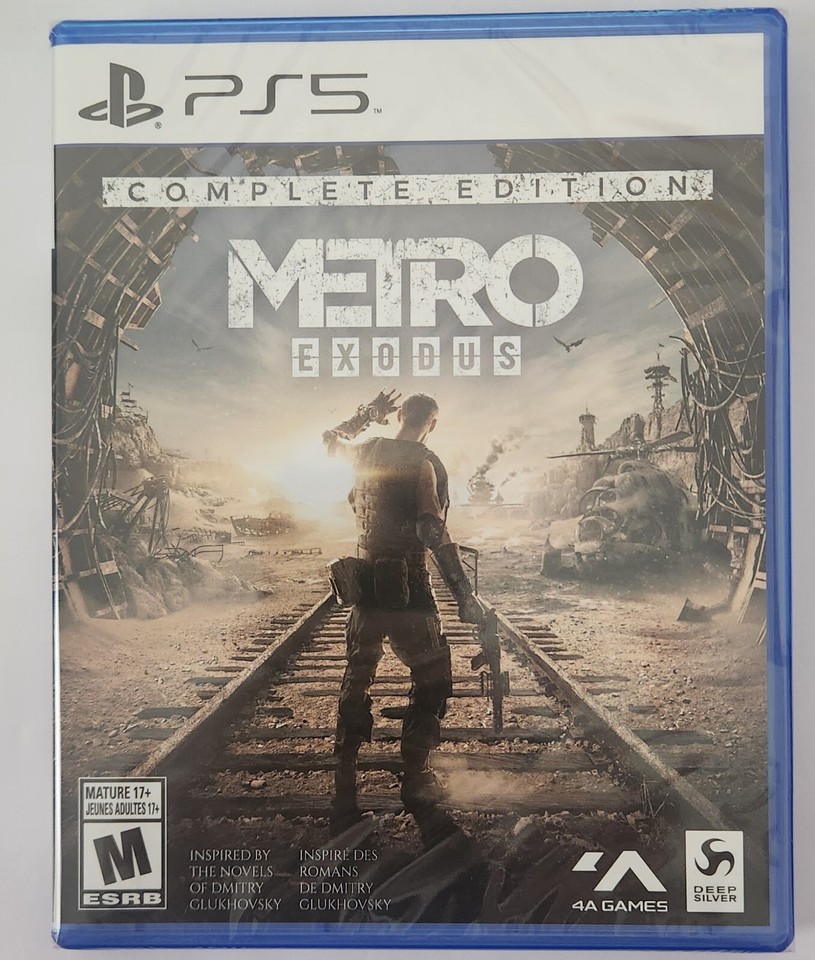 Metro Exodus [Complete Edition] PS5 Brand New Game (2021 First-Person ...