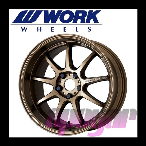 WORK EMOTION D9R WHEEL (1pcs) 18 inch 8.5J 47 5H 114.3 Ashed Titanium ...