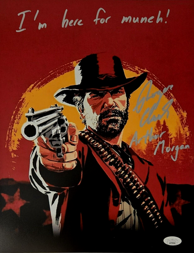 Roger Clark Autograph Photo Red Dead Redemption Arthur Morgan Signed ...