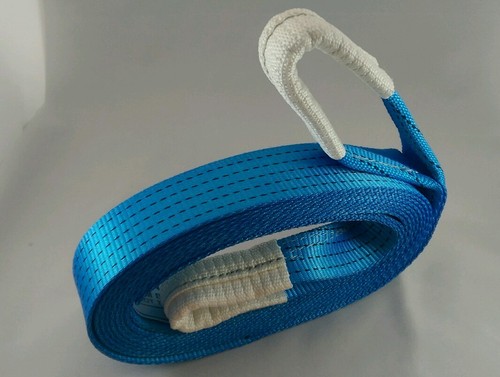 5M 4X4 RECOVERY WINCH TOW STRAP/TOWING ROPE TREE STROPS 5 TON LAND ...