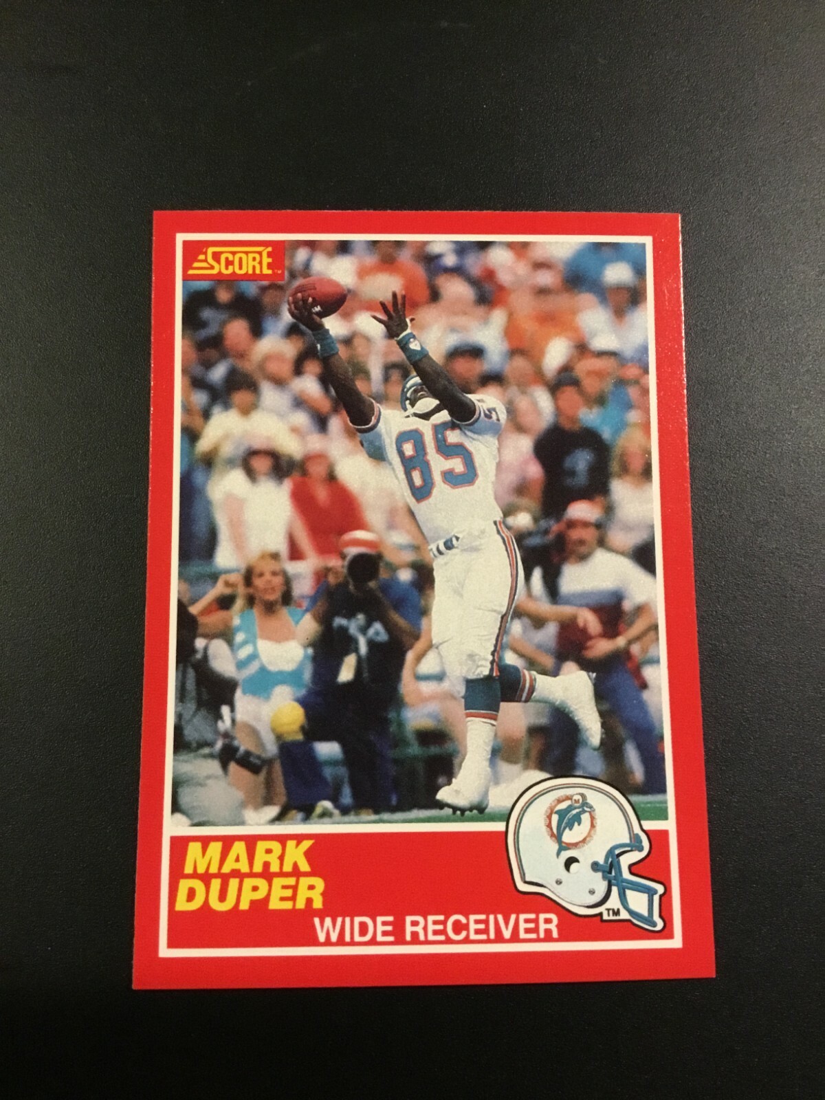 1989 Score # 217 MARK DUPER Miami Dolphins Set Break Nice Look ! | eBay
