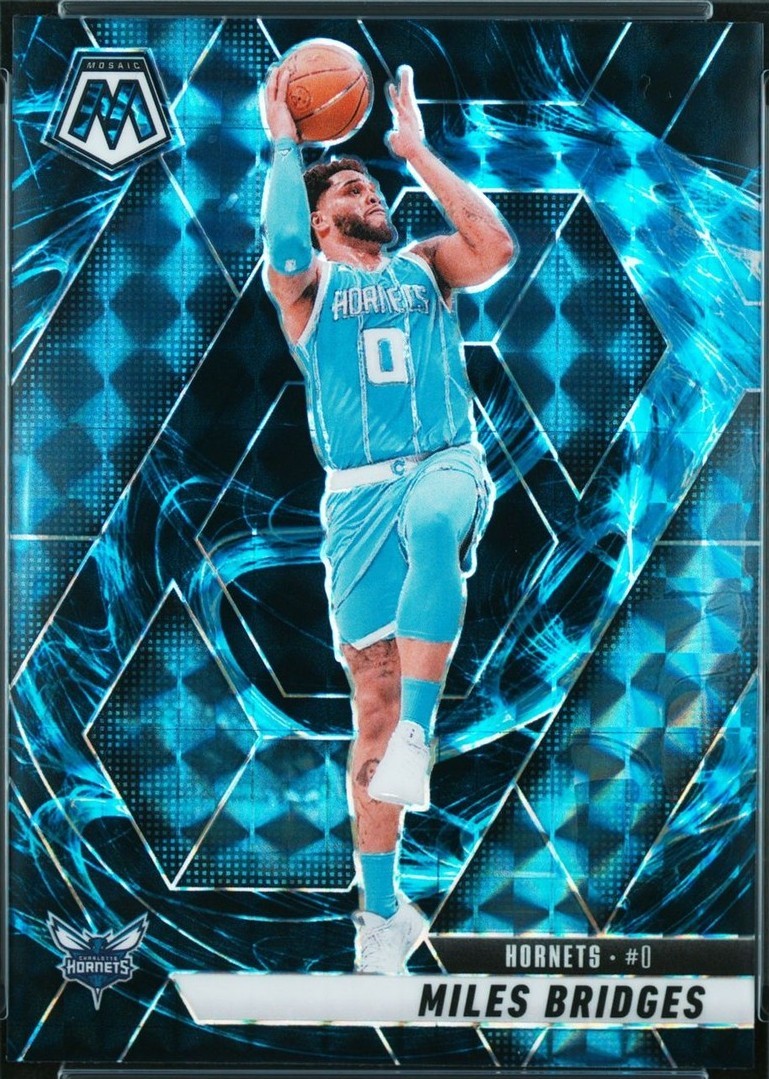 2024-25 Panini Mosaic - Miles Bridges #67 Genesis Mosaic Prizm for sale ...