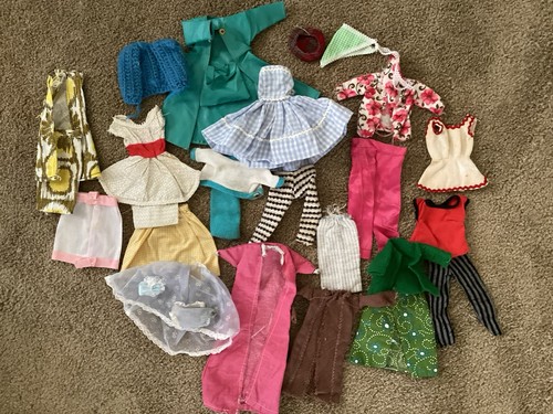 Mixed Lot Vtg Barbie Doll Generic Clothing, Handmade & Commercial Made ...