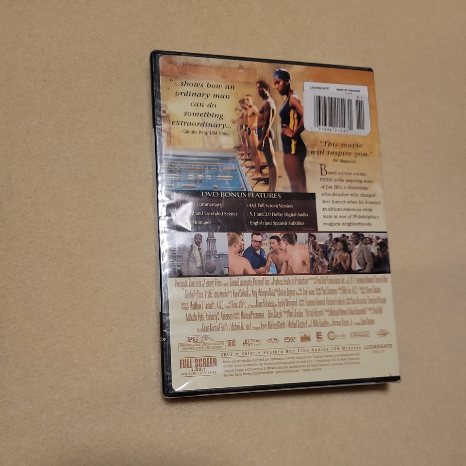 Pride (DVD, 2007 security device enclosed). 31398215431| eBay