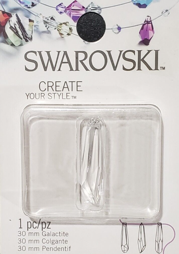 SWAROVSKI Create Your Style 30 mm GALACTITE PENDANT - CRYSTAL | eBay