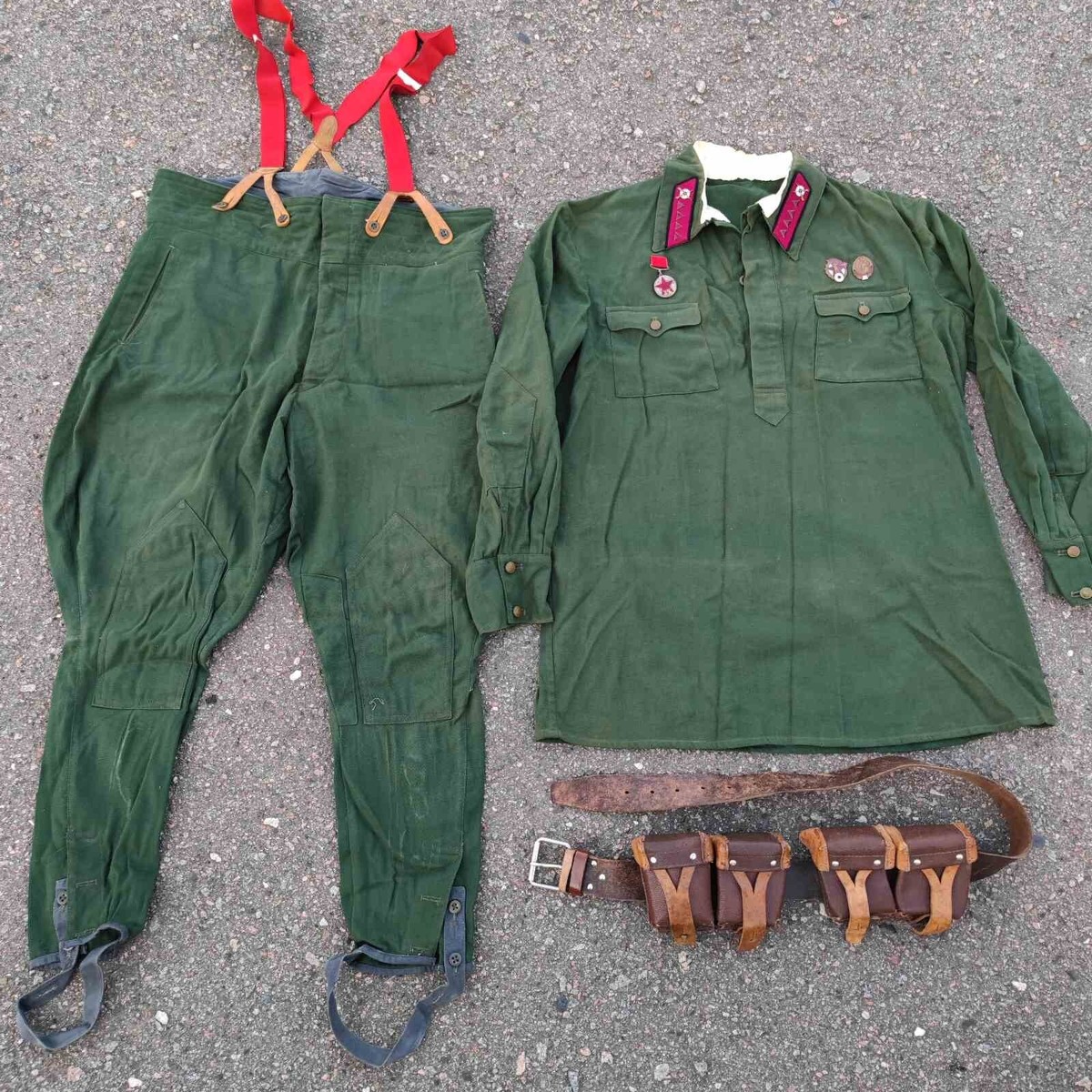 Russian Ww2 Uniforms Original WWII Russian M43 Lieutenant Artillery