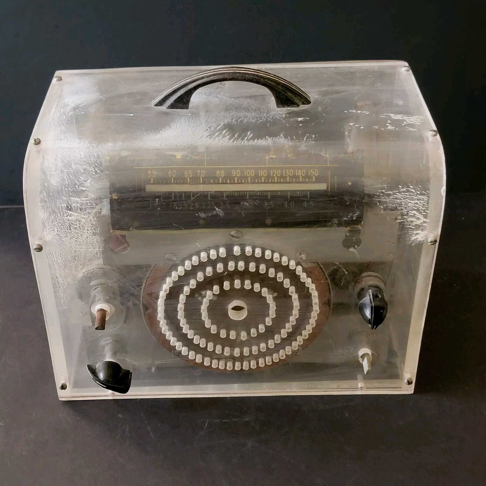 Antique Prison Radio/Vacuum Tube Radio/ One Of A Kind/RARE FIND! | eBay
