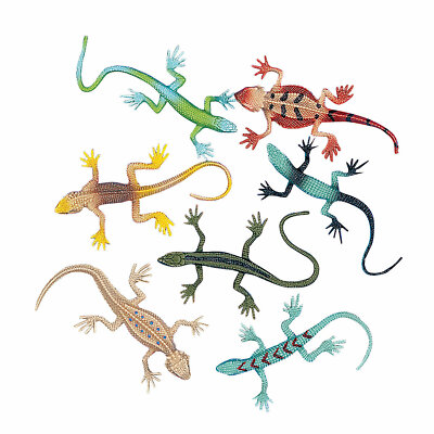 Lizard Assortment -Bulk Party Favor Toys - Math Manipulatives - 48 ...