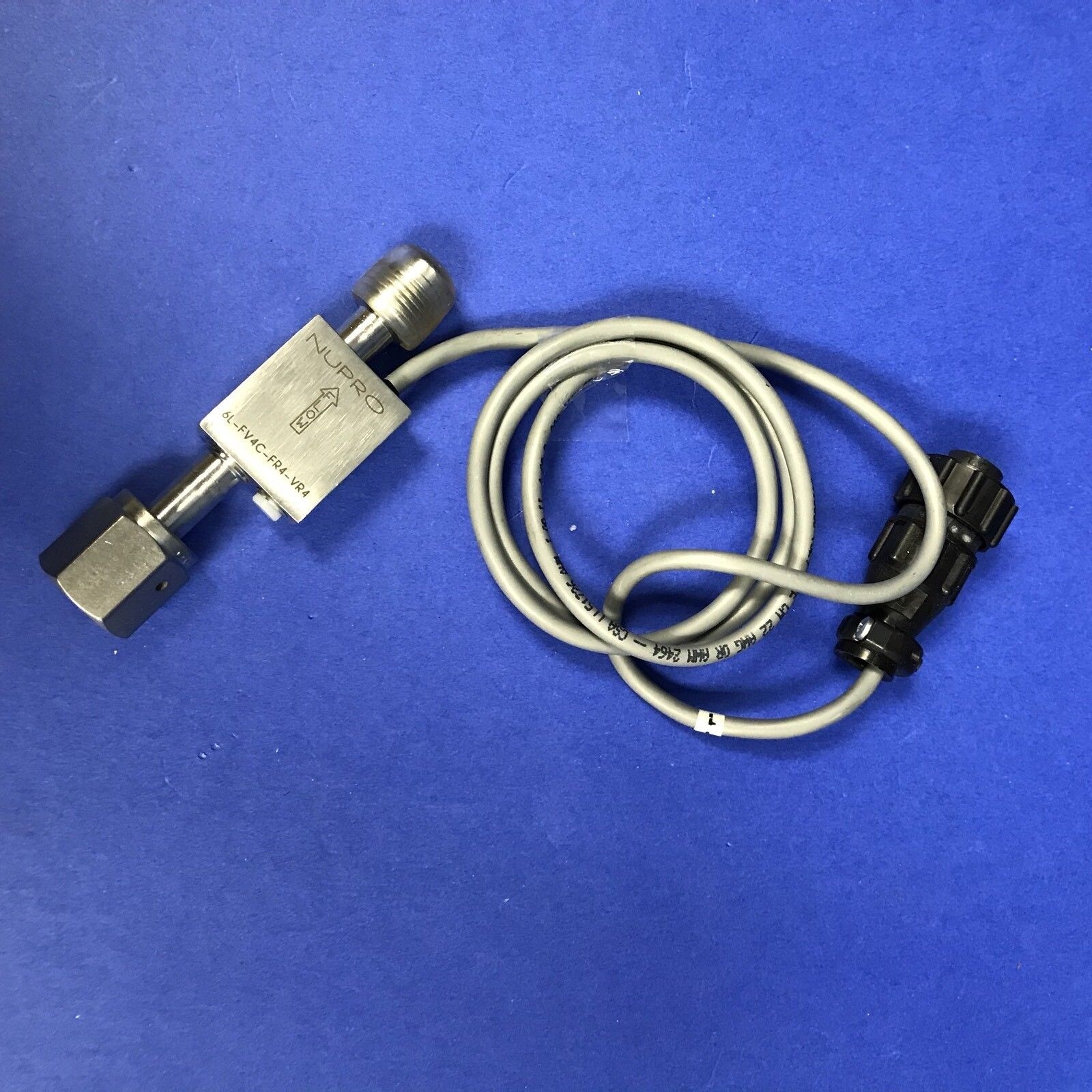 NUPRO 6L-FV4C-FR4-VR4 Vertical Flow Sensor, 1/4" FVCR x 1/4" MVCR | eBay