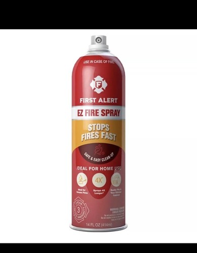 First Alert Fire Extinguisher | EZ Fire Spray Fire Extinguishing ...