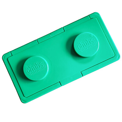 Chubs Baby Wipes Stackable Green Storage Container Empty Building Block ...
