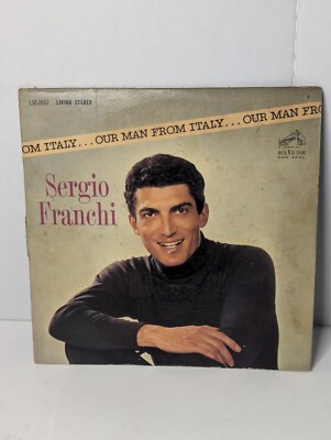 Vintage 1963 Music Album "Our Man From Italy" By Sergio Franchi On ...