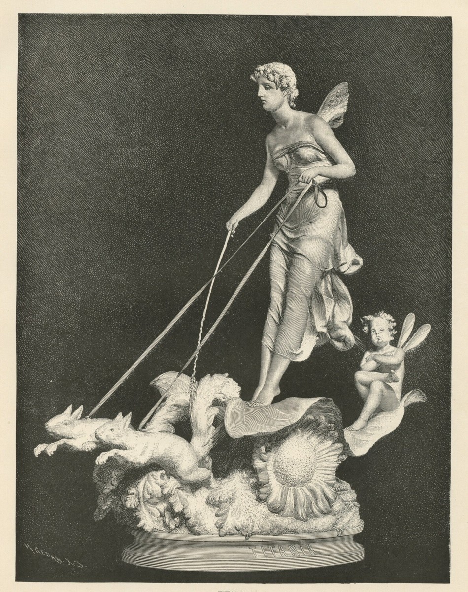 Titania Drawing Midsummer Night S Dream Titania Queen Of Fairy Land,