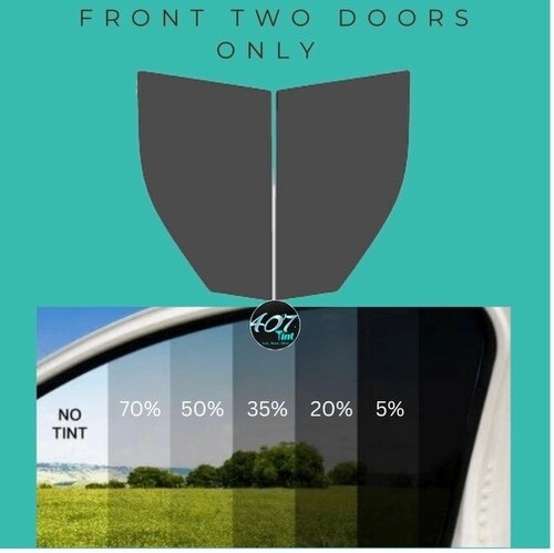 Window Tint Precut Kit 2 Front Doors Only High Quality Ceramic Any Make ...