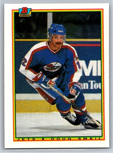 1990-91 Bowman Doug Smail Winnipeg Jets #134 | eBay