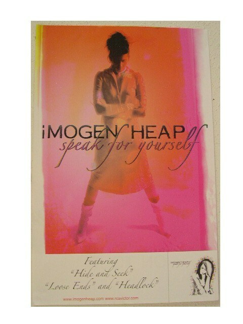 Imogen Heap Poster Tour Speak For Yourself | eBay