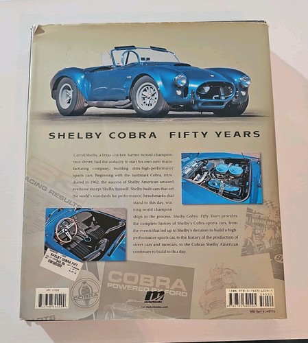 SHELBY COBRA FIFTY YEARS By Colin Comer | eBay